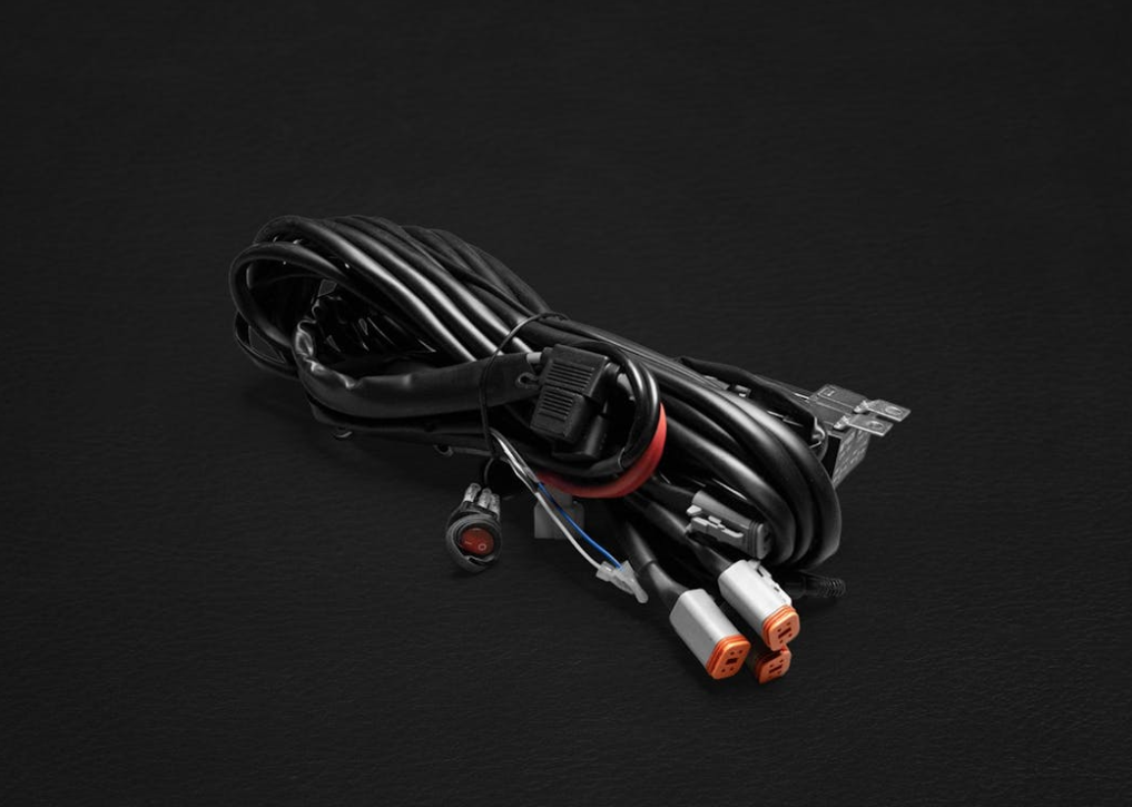 Stedi Quad Connector DT-4 Smart Harness, High Beam Driving Light Wirin