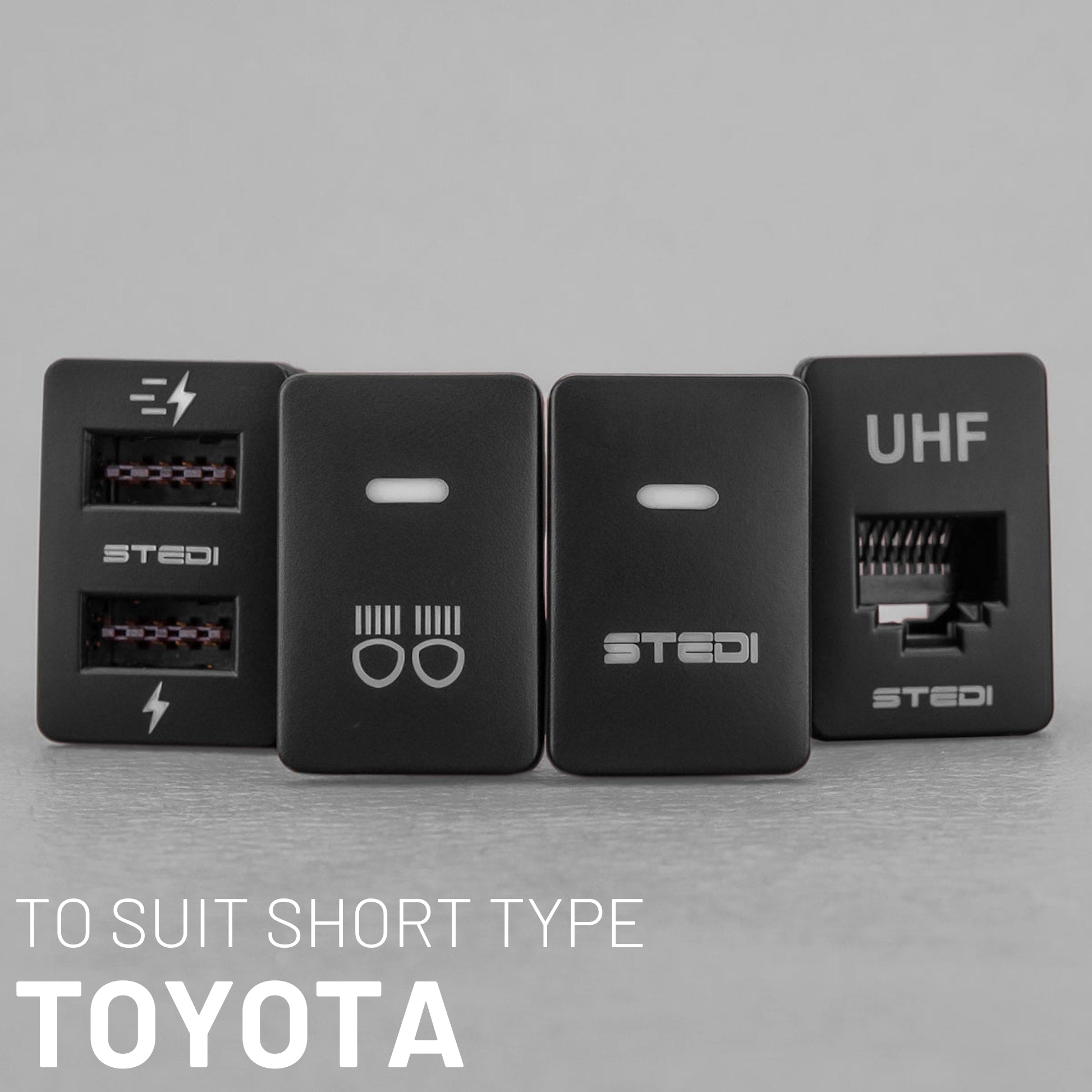 STEDI Short Type Push Switches for Toyota
